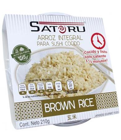 ARROZ INTEGRAL INSTANTANEO 210 G SATORU