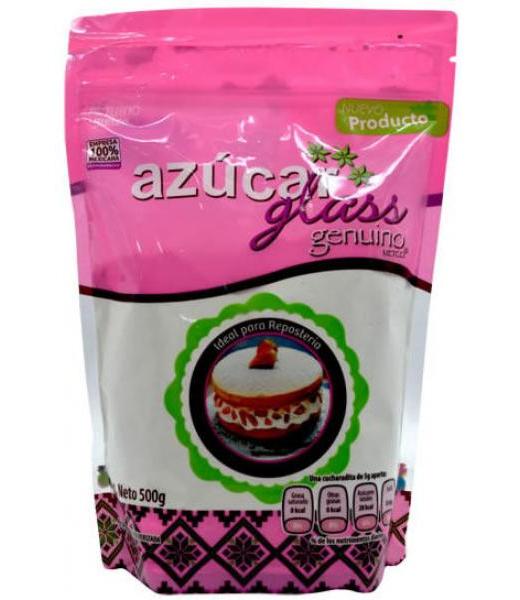 AZUCAR GLASS 500 G AZUCAR GLASS GENUINO