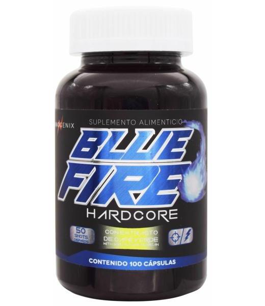 BLUE FIRE HARDCORE 100 CAP NANOGENIX SPORT NUTR
