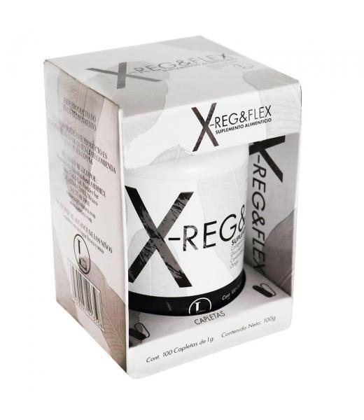 CAPLETAS X-REG & FLEX C 100 COLAGENO HIDROLIZADOGLUCOSAMINACONDRO D LORHMEX