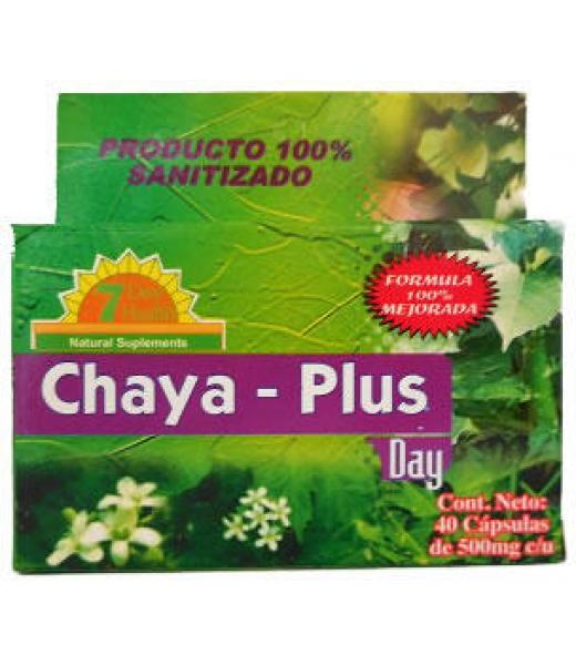 CAPS. CHAYA-PLUS C 40 7DAYS ENERGREEN DE MONTERREY