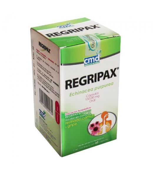 CAPS. REGRIPAX C 60 EQCHINACEA PURPUREA RESFRIADO COMUN Y GRIPE CMD