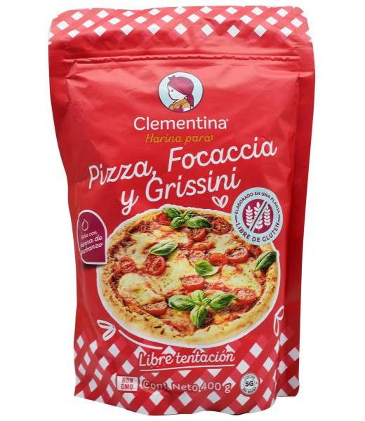 HARINA PARA PIZZA 400 G CLEMENTINA