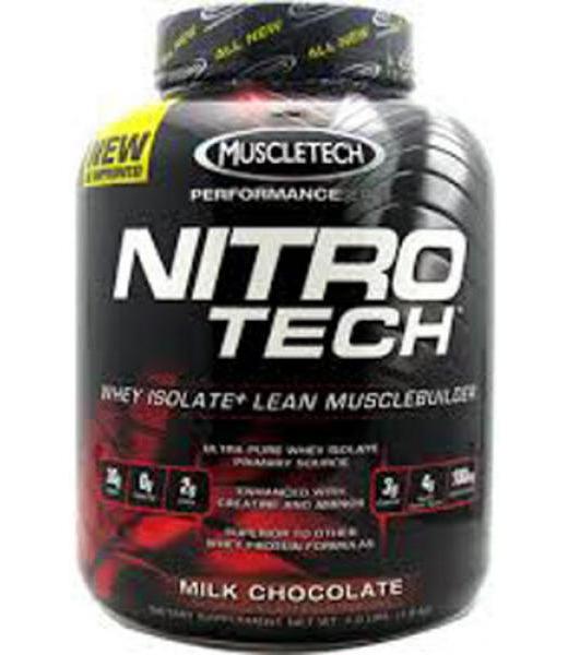 M NITRO TECH CHOCOLATE 4 LBS MUSCLETECH