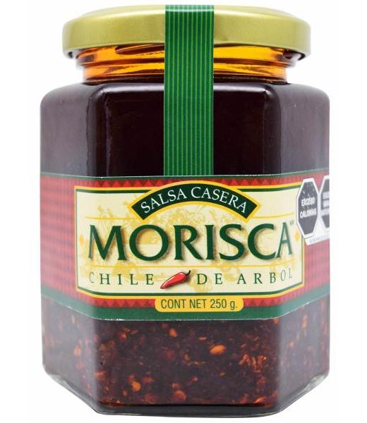 SALSA CHILE DE ARBOL 250 G MORISCA