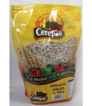 SEMILLA DE GIRASOL CEREPAK 500 G