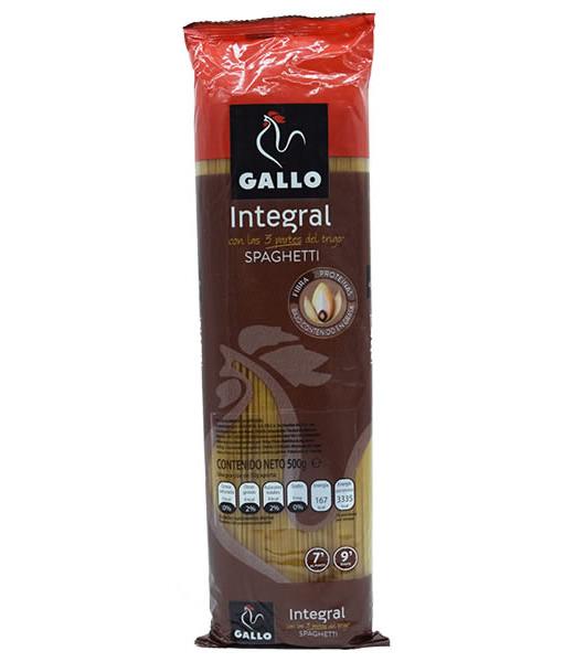 SPAGHETTI INTEGRAL 500 G GALLO