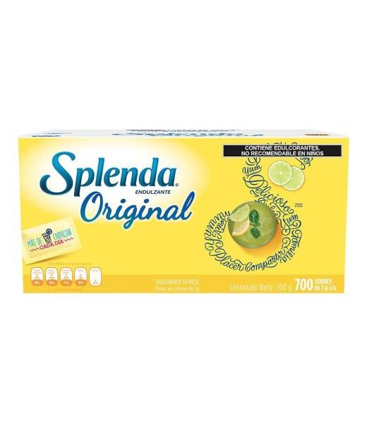 SPLENDA SUSTITUTO AZUCAR SPLENDA 700 SOBRE 1 GR