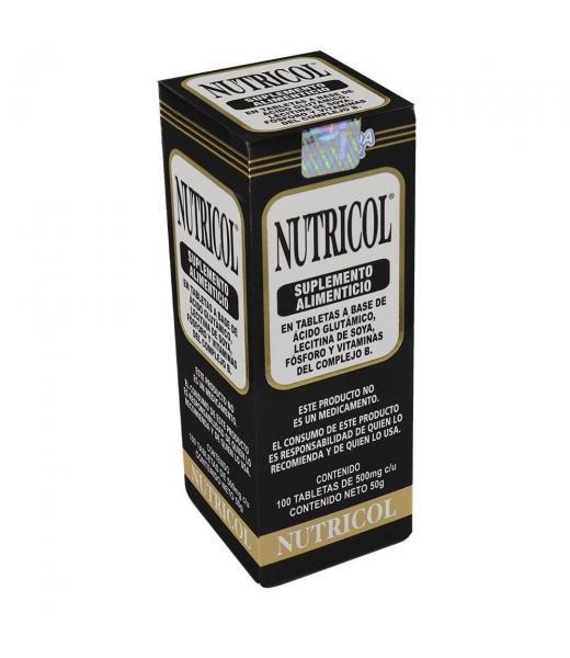 TBS. NUTRICOL C 100 A BASE DE ACIDO GLUTAMICOLECITINA DE SOYAFOSF GN+VIDA
